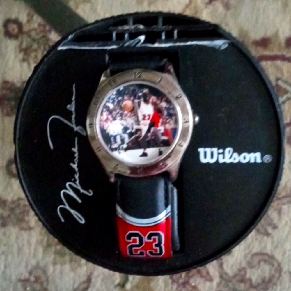 Vintage 1990 Original "Michael Jordan"- Wilson Watch - Gem